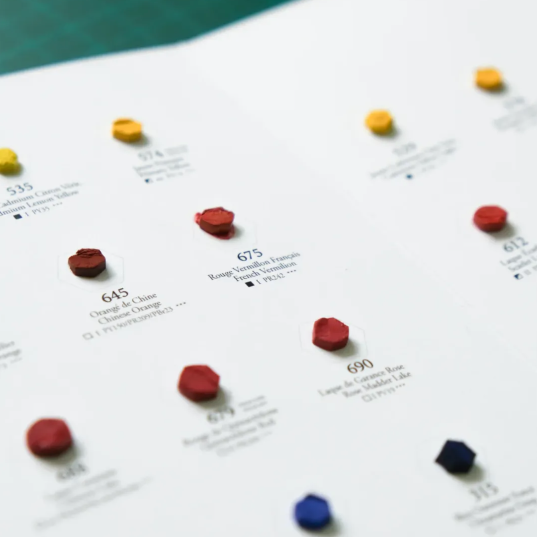 Sennelier L'Aquarelle Watercolour Dot Card (98 Colours) | Melbourne ...