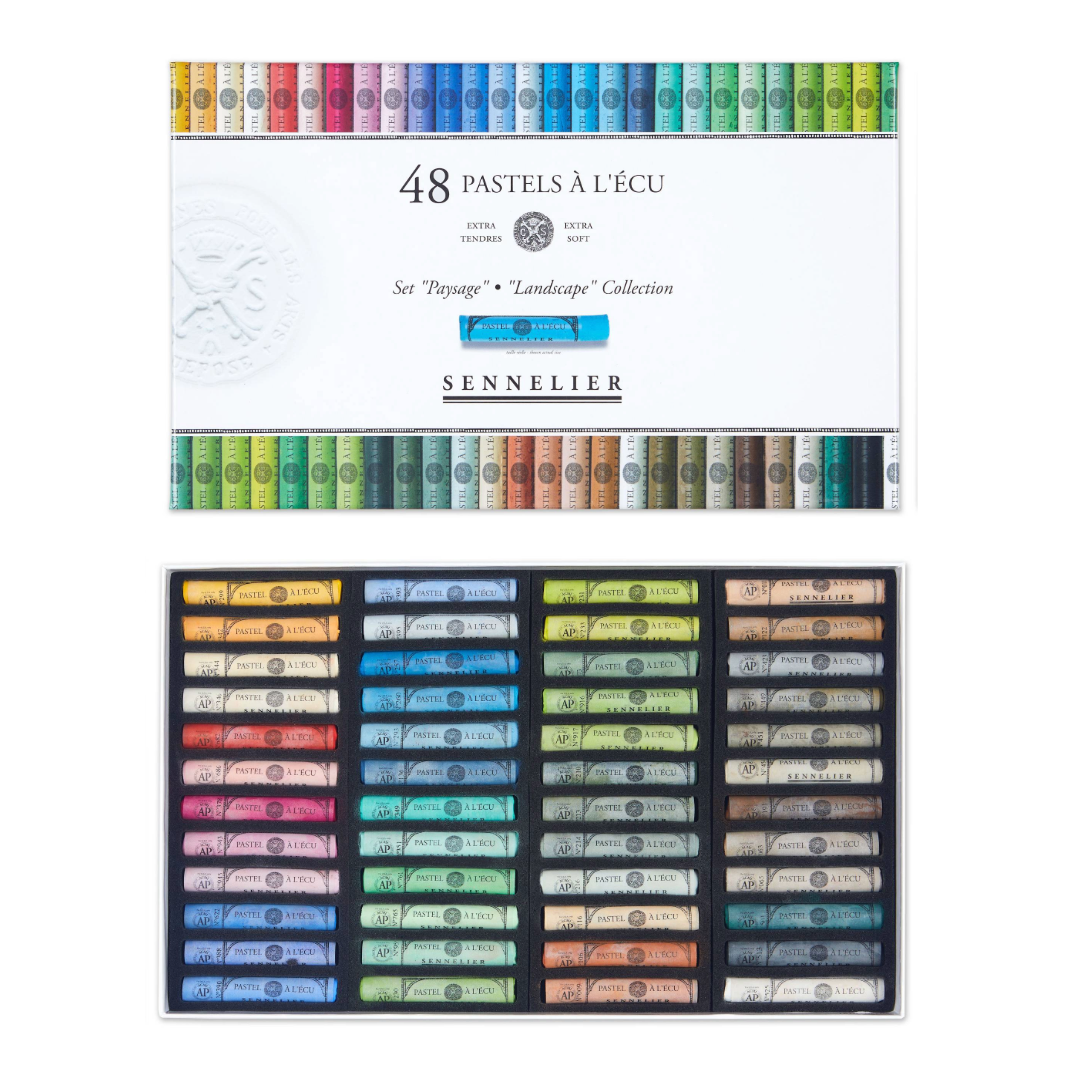 Sennelier Extra Soft Pastels 'Landscape' Set of 48 | Melbourne Etching ...