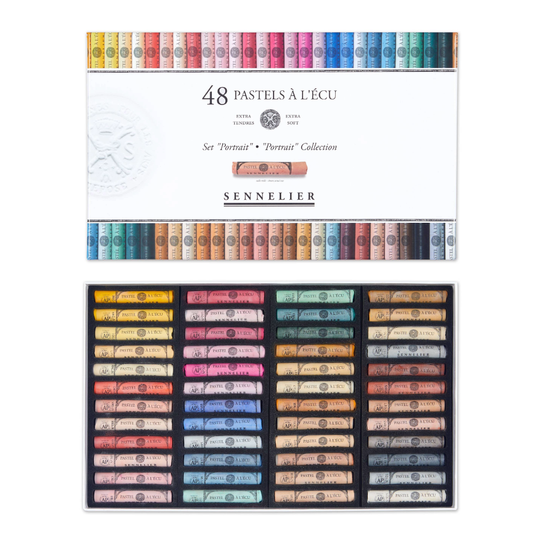 Sennelier Extra Soft Pastels 'Portrait' Set of 48 | Melbourne Etching ...