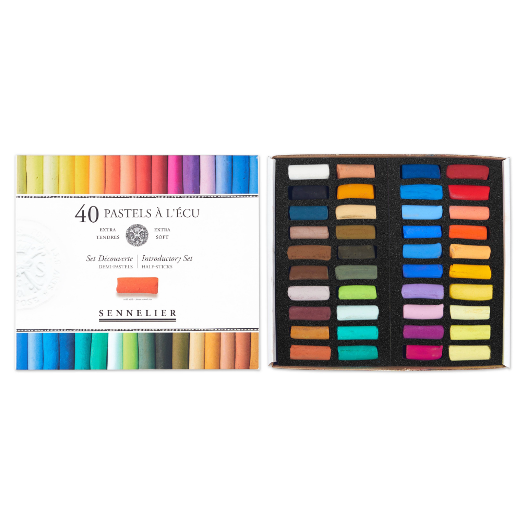 Sennelier Extra Soft Half Pastels 'Assorted' Set of 40 | Melbourne ...