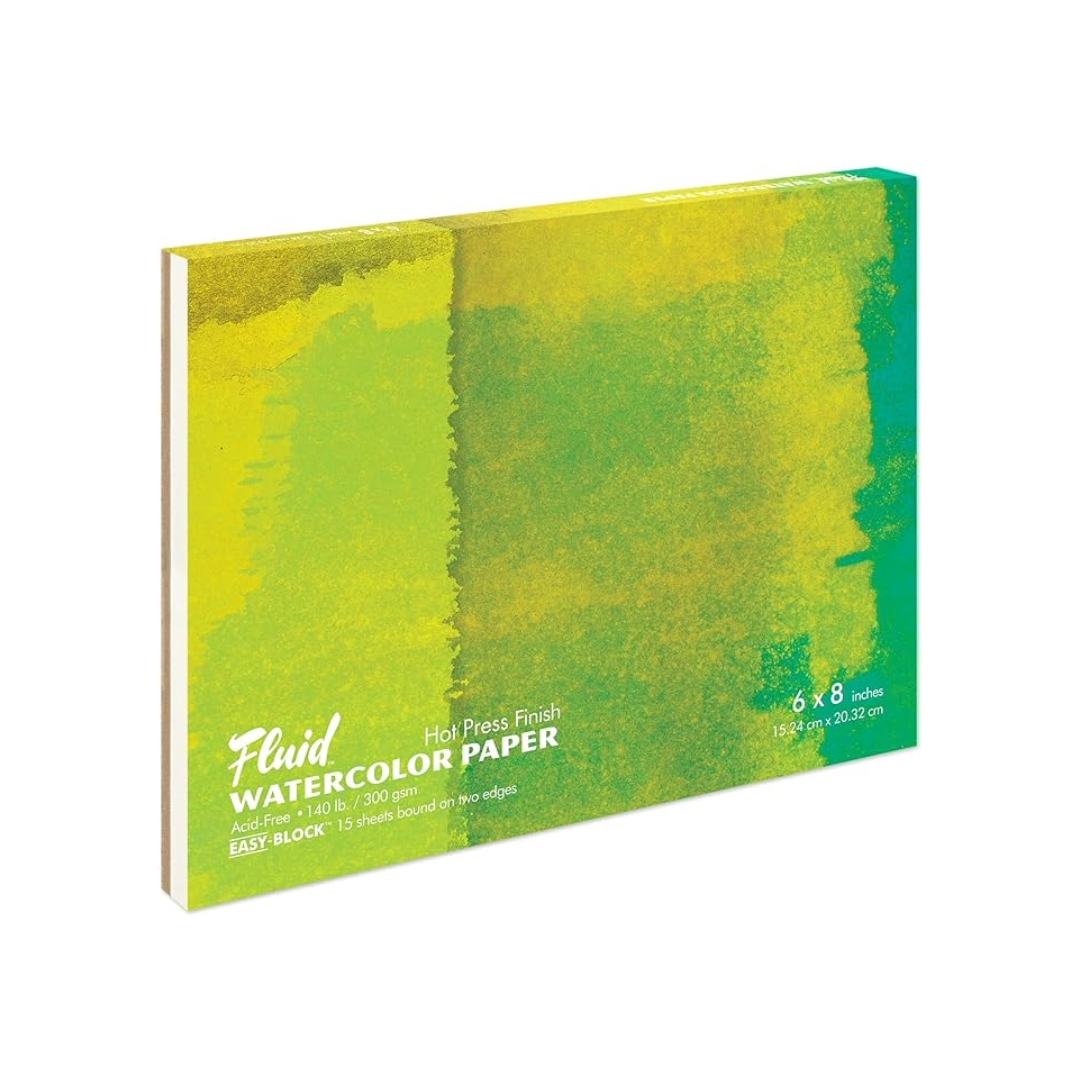 Speedball Fluid Watercolour Block Pad HP 300gsm | Melbourne Etching ...