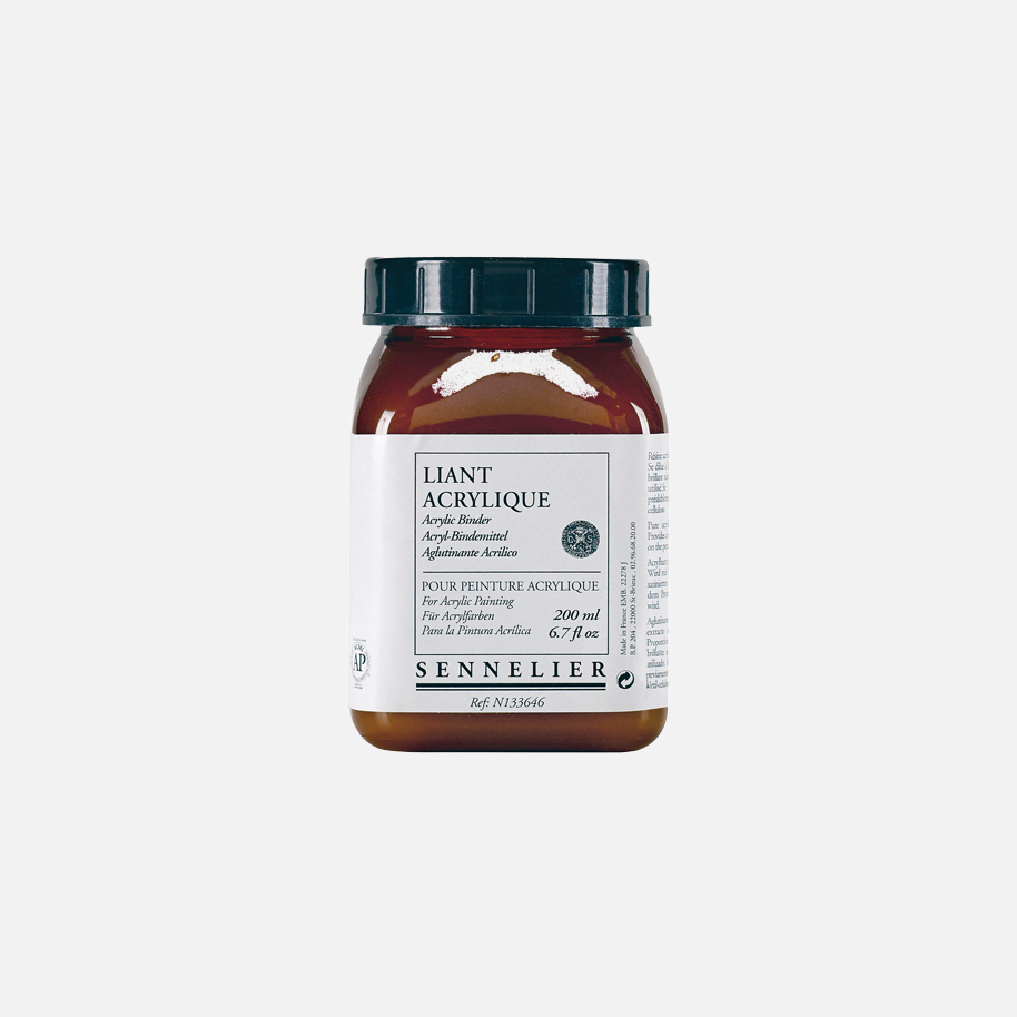Sennelier Acrylic Binding Medium 200ml | Melbourne Etching Supplies