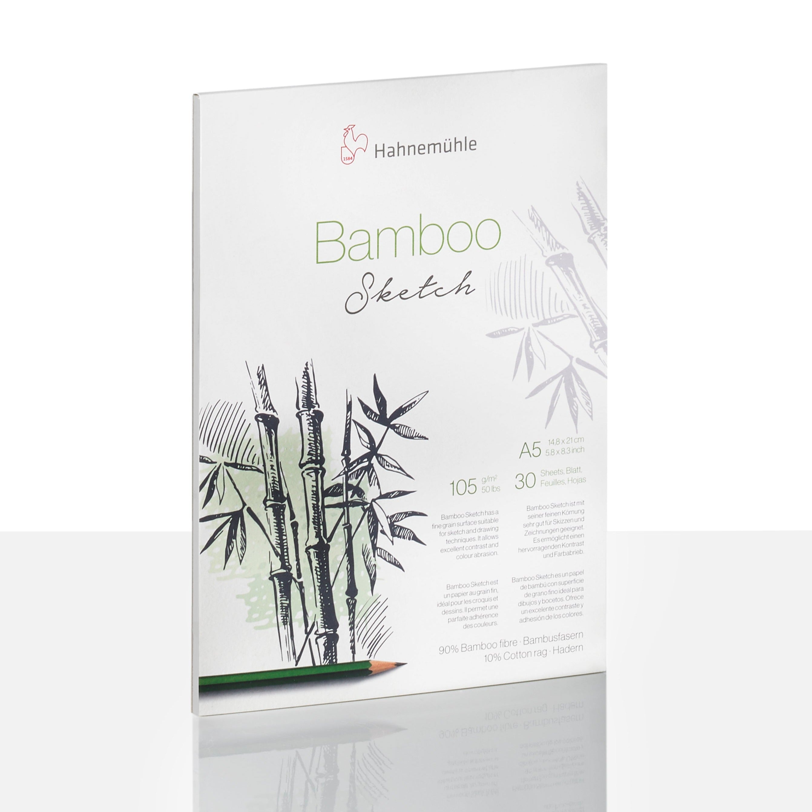 Hahnemühle Natural Line Bamboo Sketch Pads | Melbourne Etching Supplies