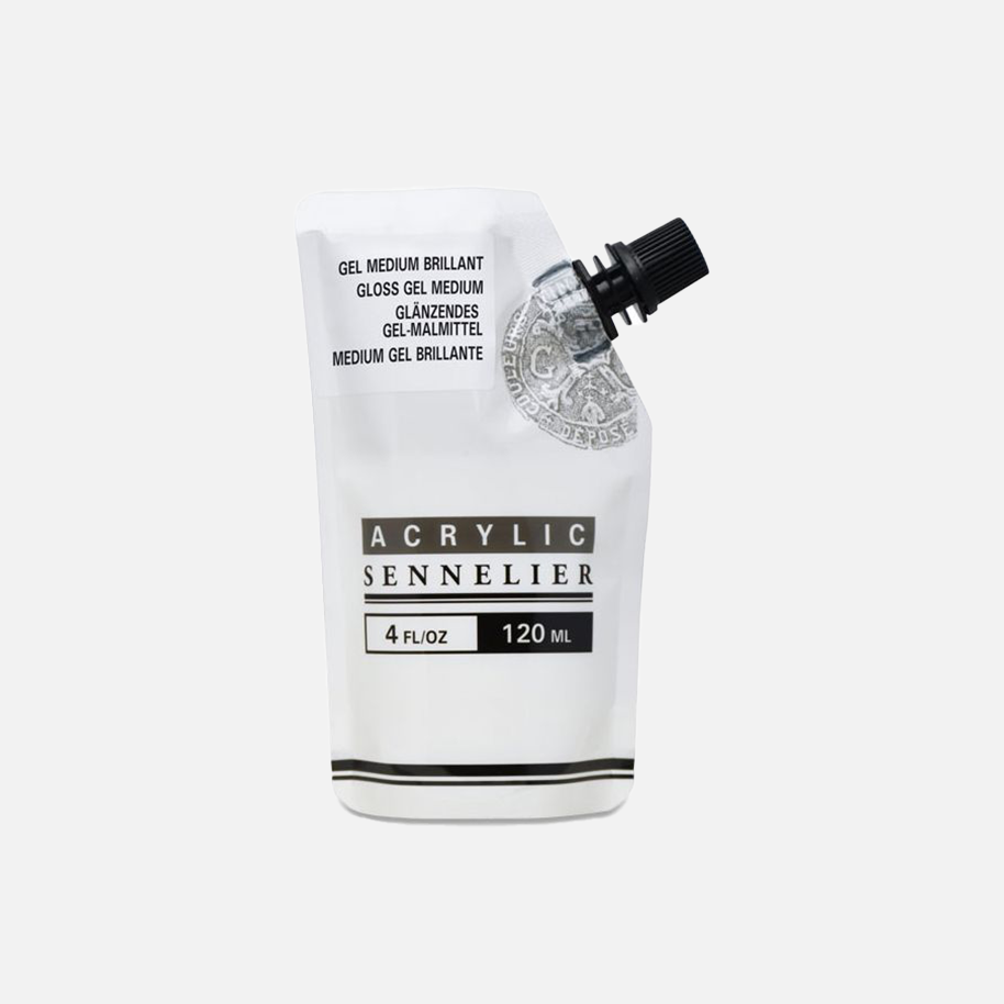 Sennelier Abstract Acrylic Gloss Gel Medium 120ml | Melbourne Etching ...